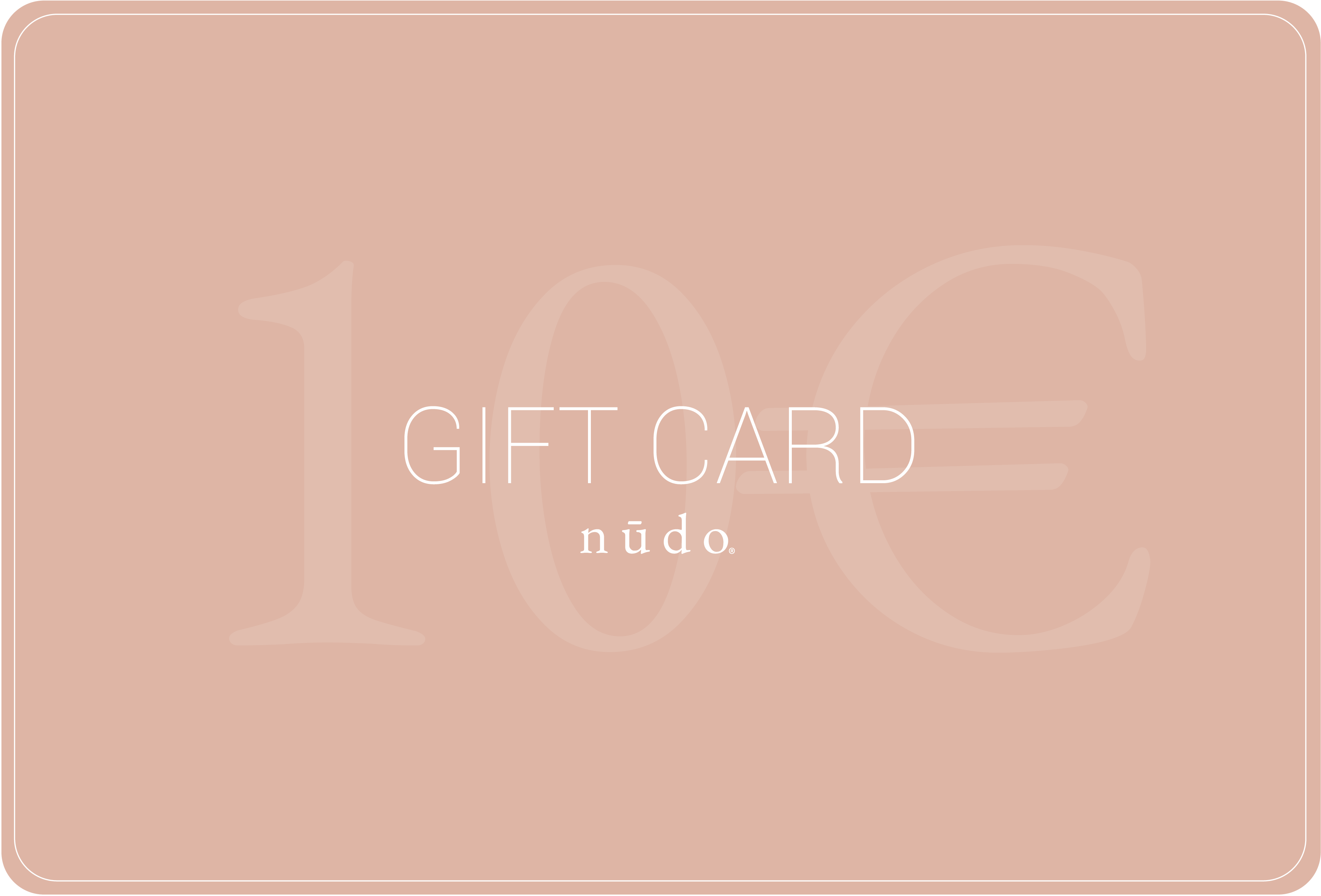 Clean Beauty Gift Card – nudo nature made